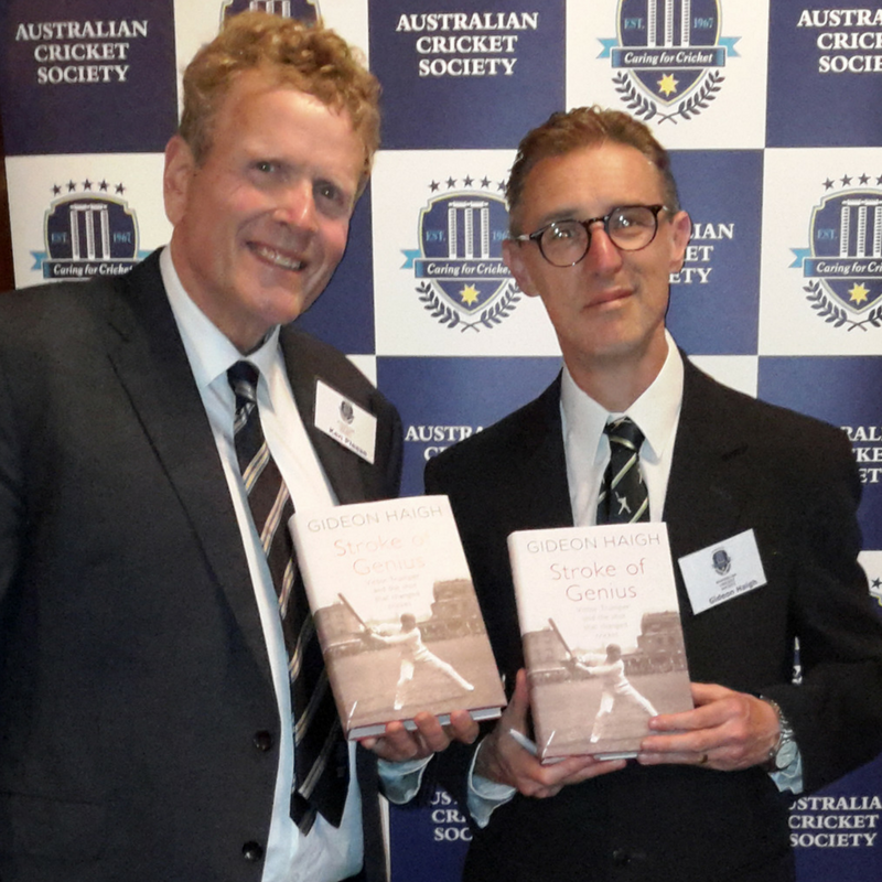 Season Launch with Gideon Haigh - Australian Cricket Society